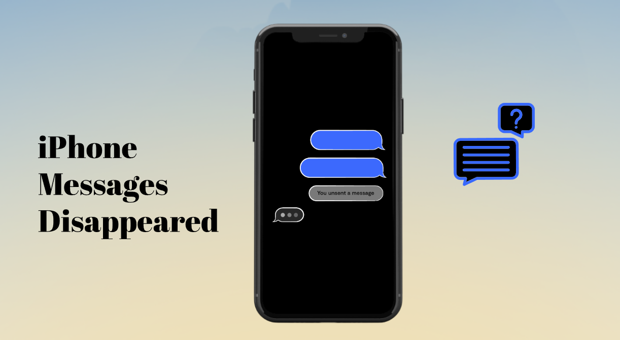 iphone messages disappeared